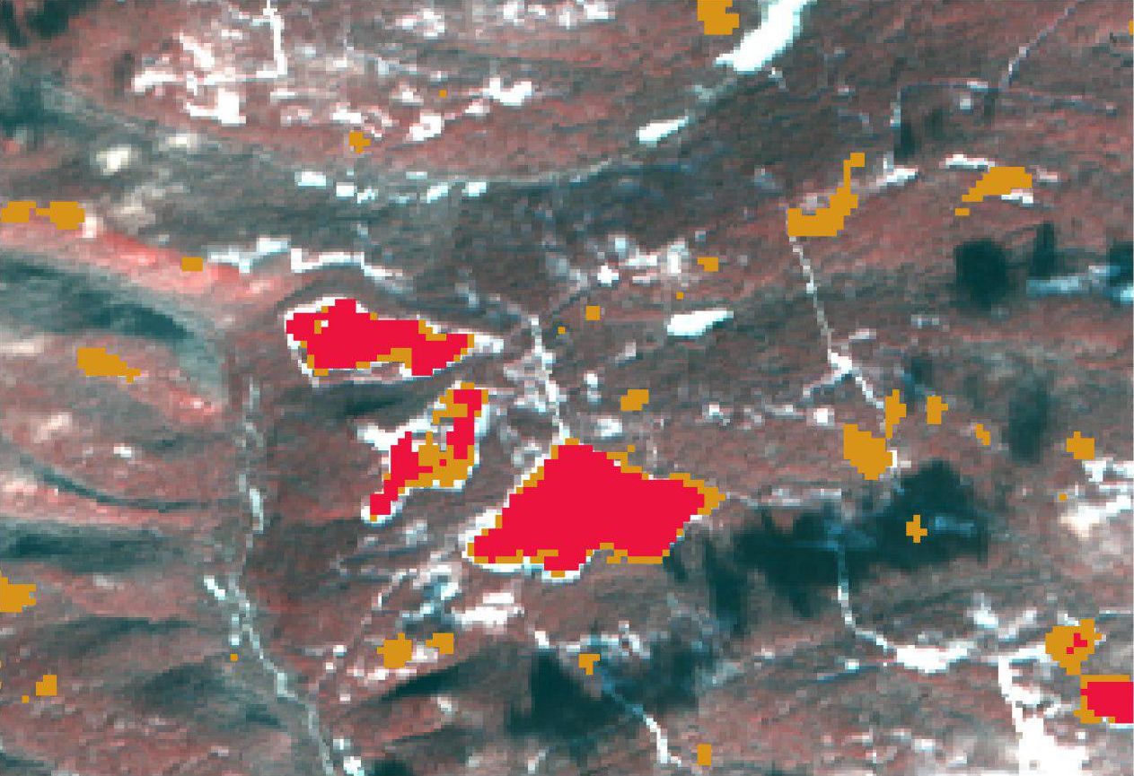 A system for operational winter forest logging detection using remote ...