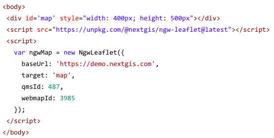 Rapid Web GIS apps development using NextGIS frontend libraries | NextGIS