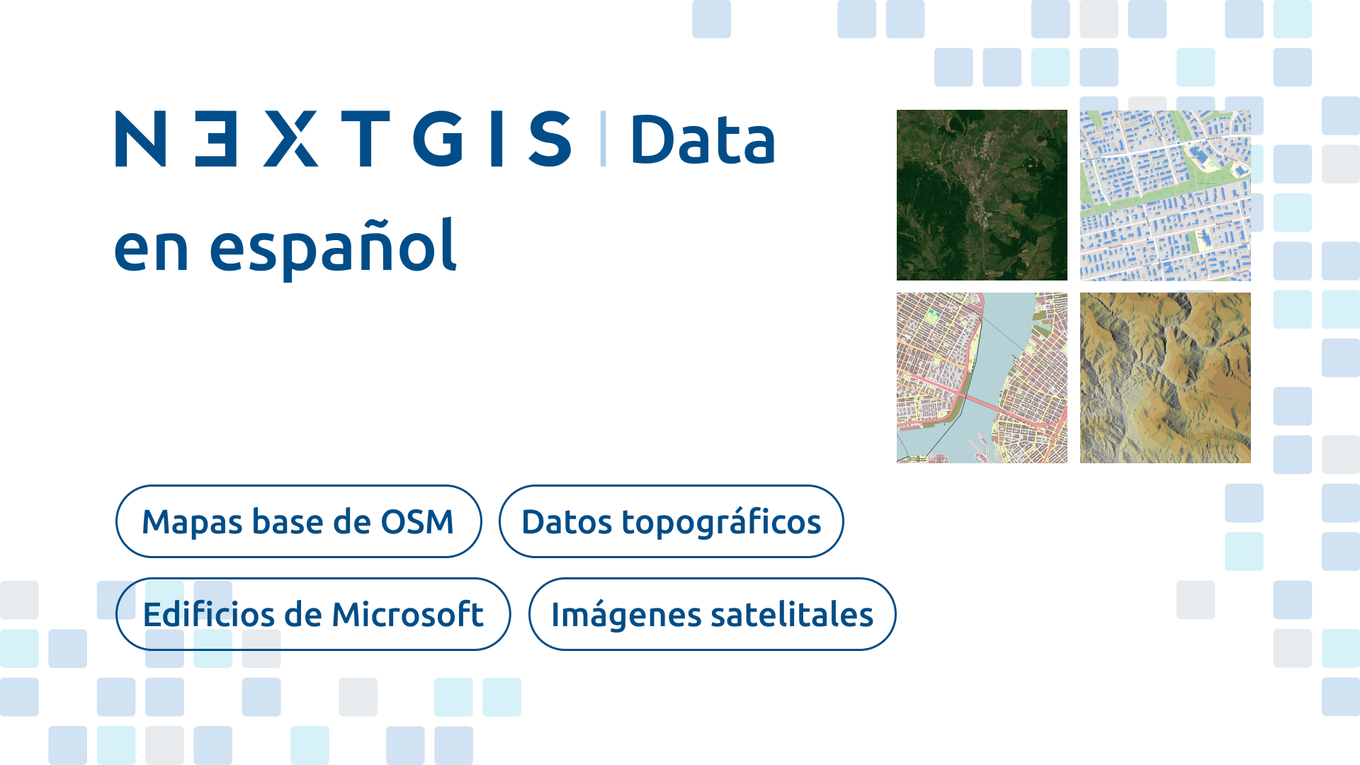 NextGIS Data habla español