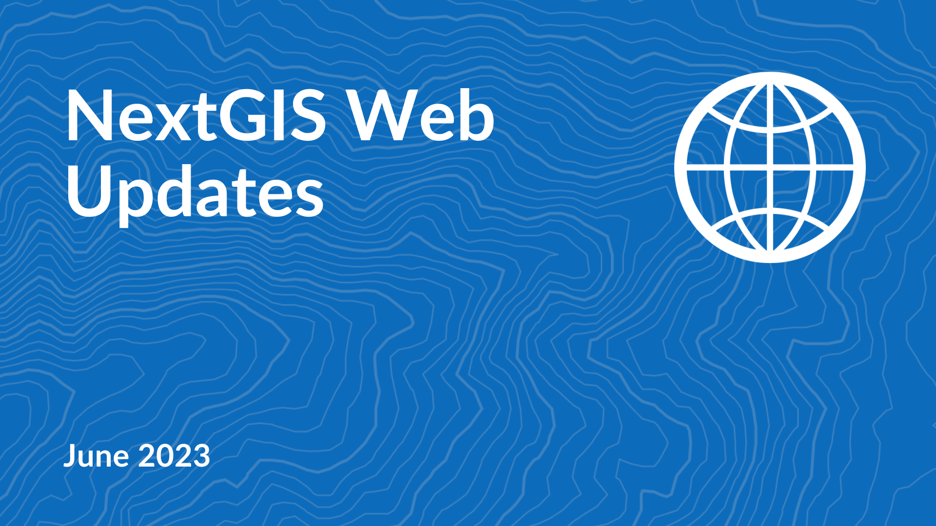 Legend for maps, flexible data management, updated description editor | NextGIS