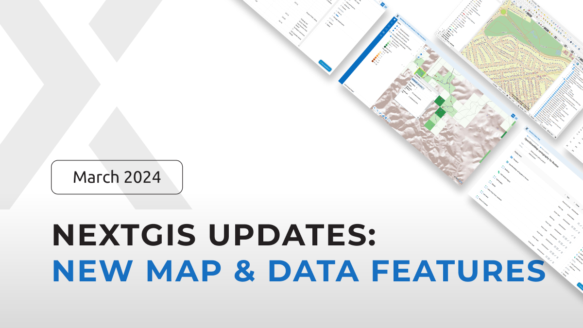 What’s New in Maps and Data | NextGIS
