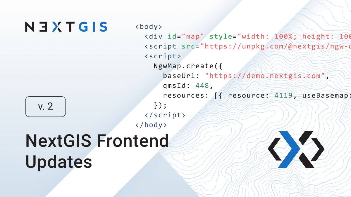 NextGIS Frontend v.2