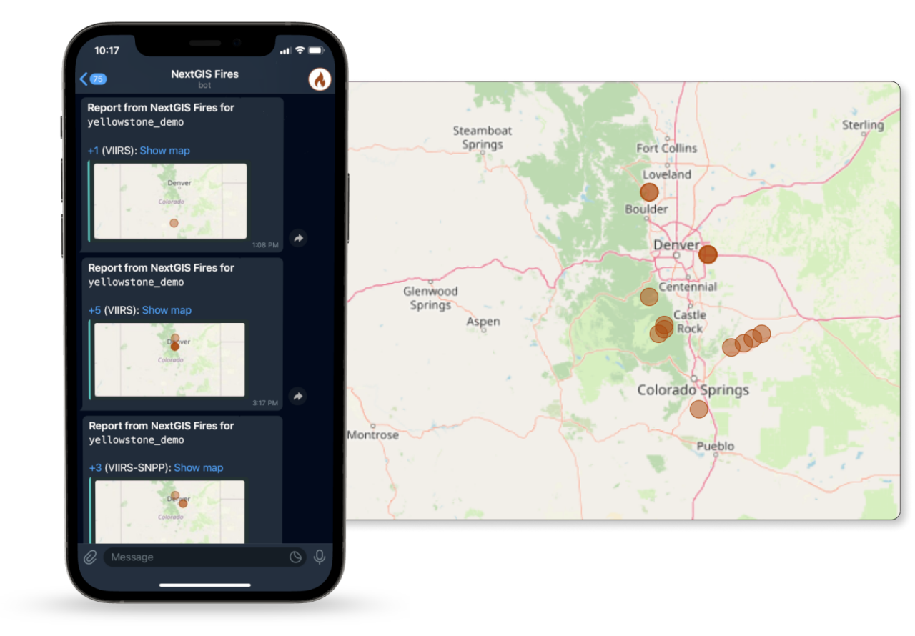 NextGIS Fires | NextGIS